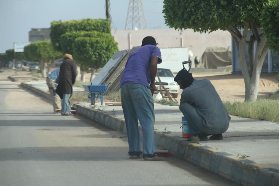 بلدية سرت تطلق حملة لتنظيف شوارع المدينة – قناة ليبيا