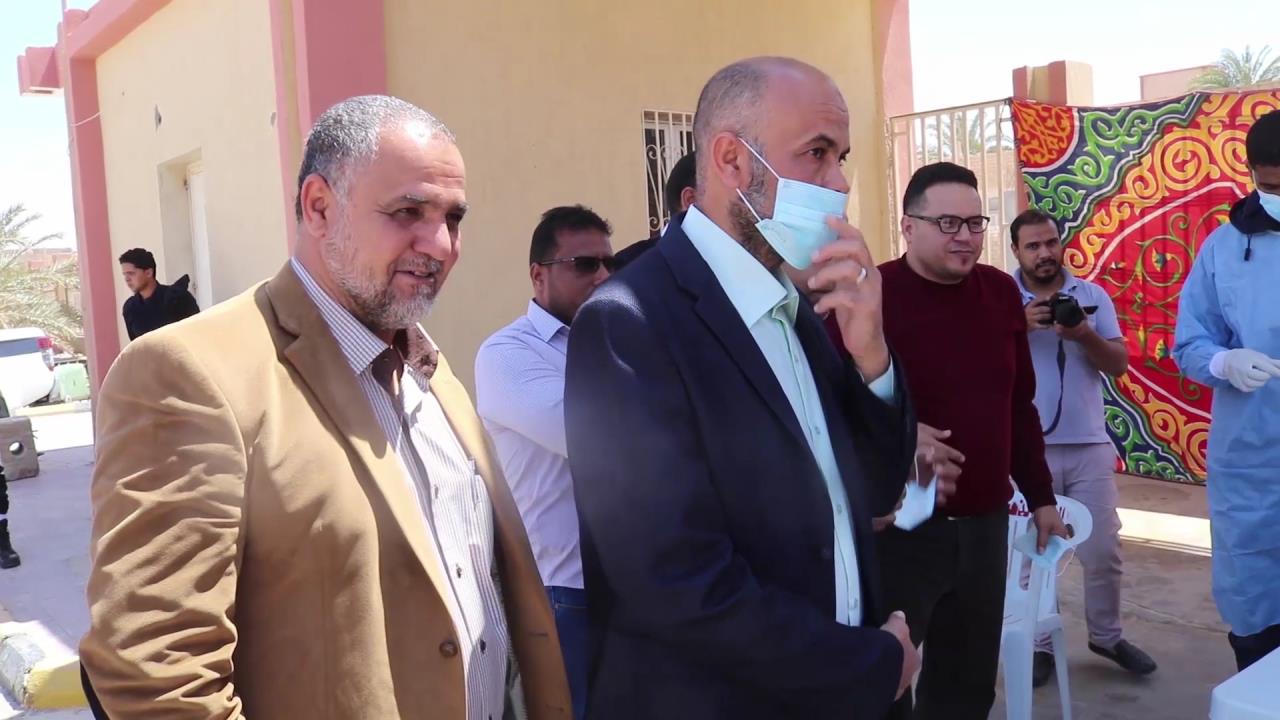 جولة تفقدية لمقر العزل بمستشفى جالو العام – قناة ليبيا