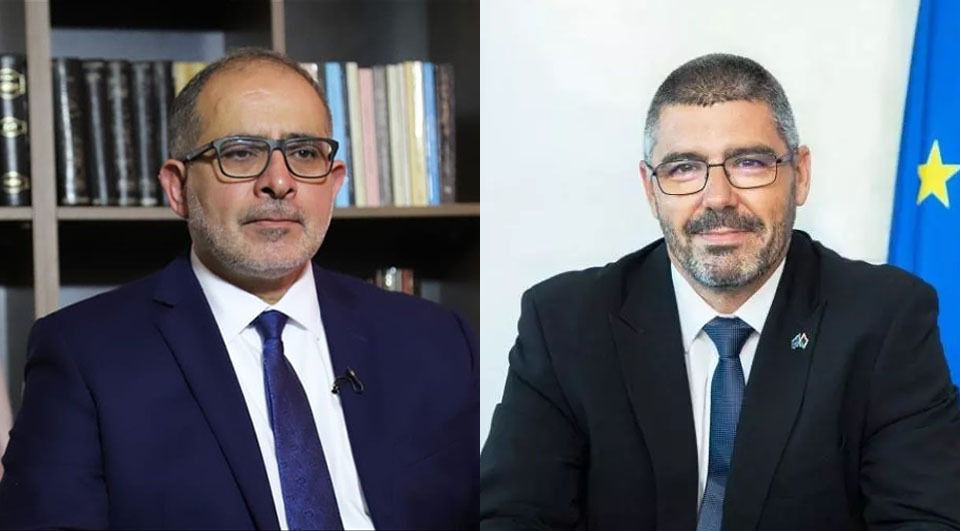Presidential Candidate Nayed met with EU Ambassador Sabadell – قناة ليبيا
